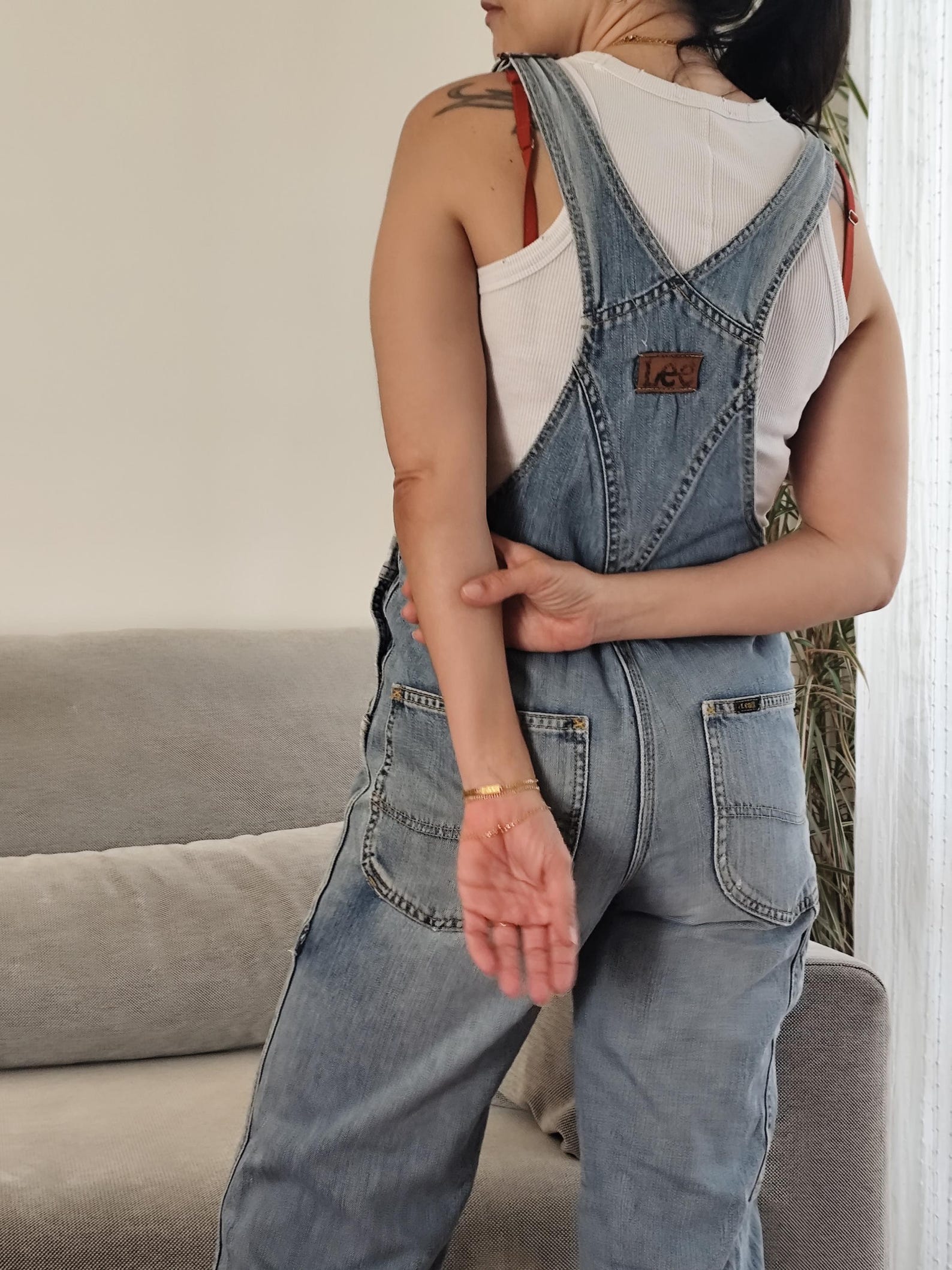 Vintage LEE Denim Bib Overalls / 80's Blue Jeans Dungarees - Etsy