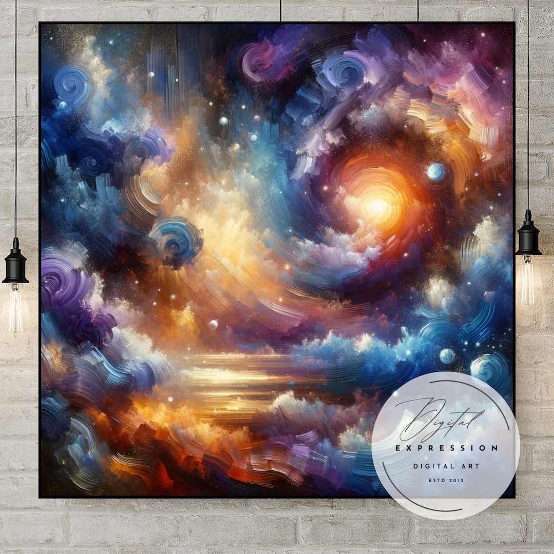 Galaxy Art, Representation, Space, Spiral Galaxy, Colorful, Color ...