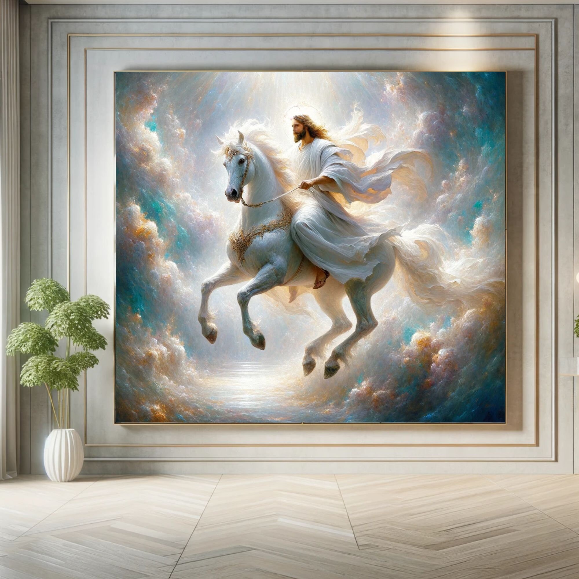 The Triumphant Return, Art, Expressionism, Biblical Inspiration ...