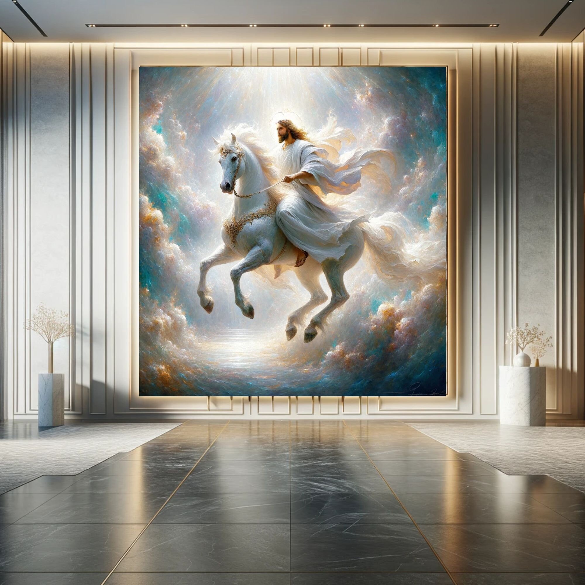 The Triumphant Return, Art, Expressionism, Biblical Inspiration ...