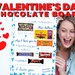PRINTABLE Valentines Candy Bar Poster Sign Chocolate Board Personalized ...