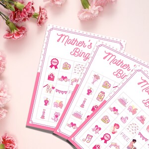 Mother's Day Bingo Game Easy to Print & Play Family Game Night Family ...