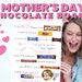 PRINTABLE Happy Mothers Day Candy Bar Poster Sign Personalized ...