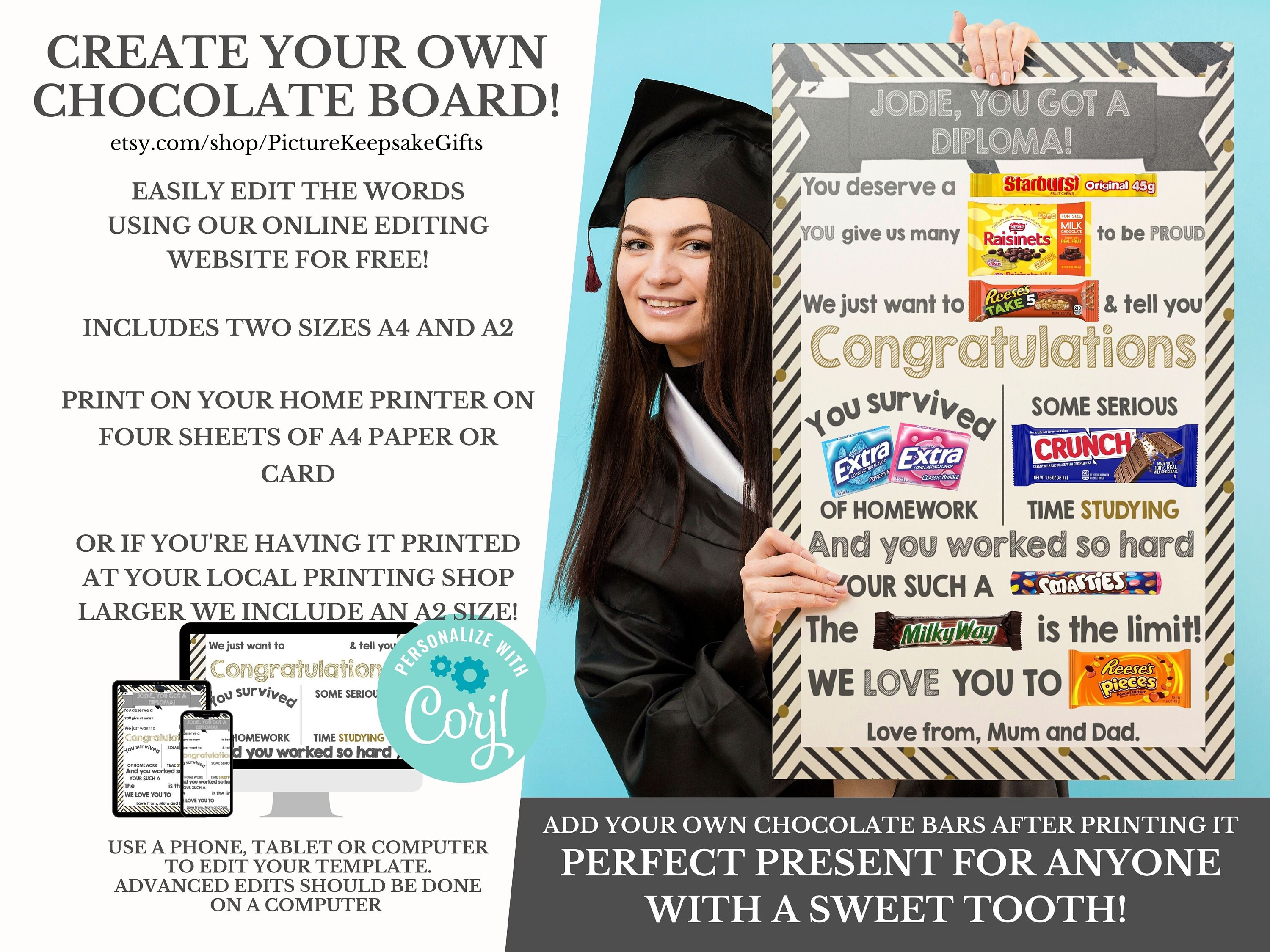 Congratulations Candy Bar Poems