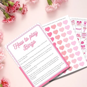 Mother's Day Bingo Game Easy to Print & Play Family Game Night Family ...