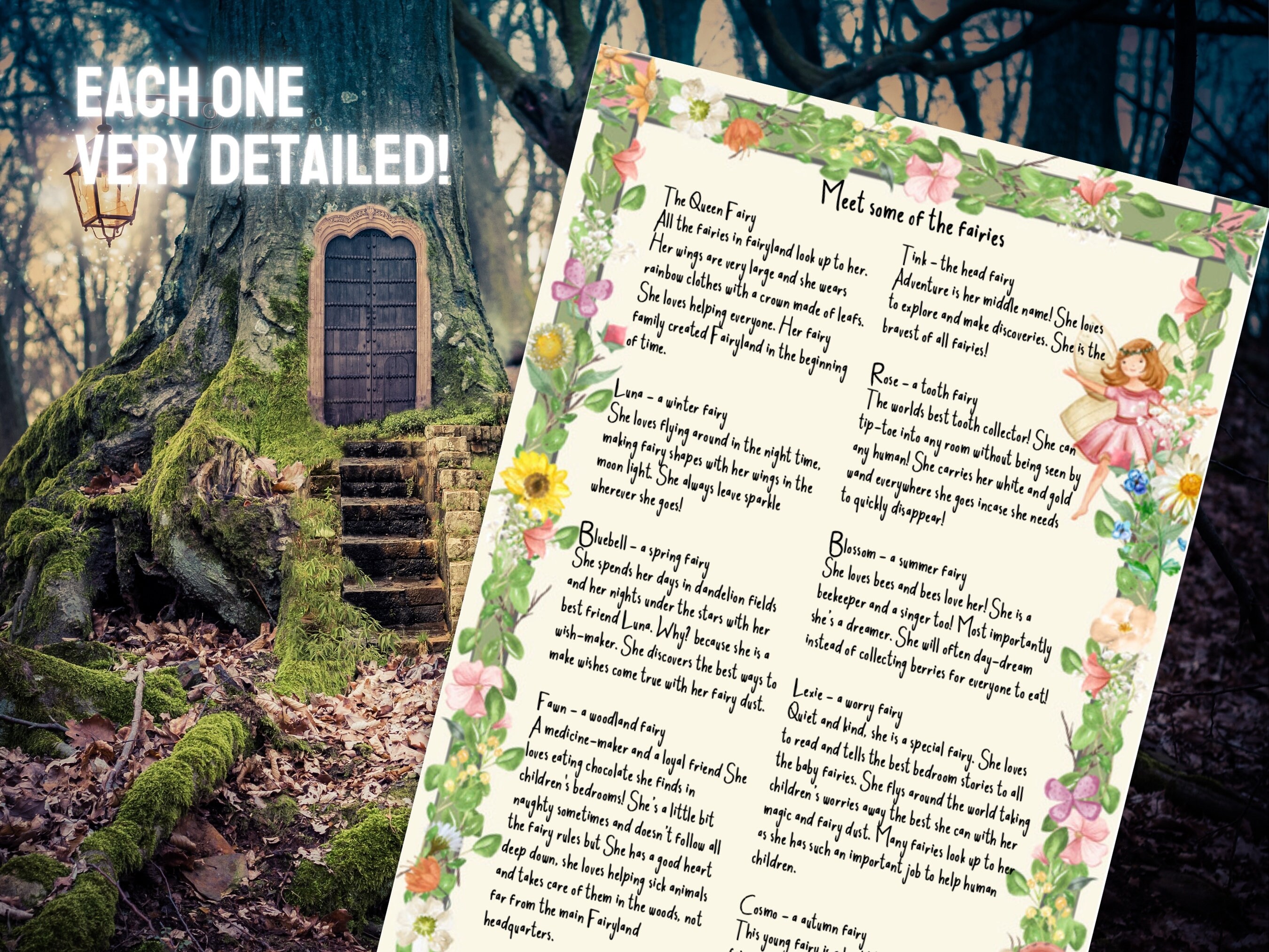 PRINTABLE Tooth Fairy Activities for Kids Lost Tooth Note | Etsy