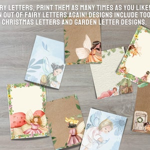 Fairy Letter Templates 195 Letters Included Self Edit Printable, Tooth ...
