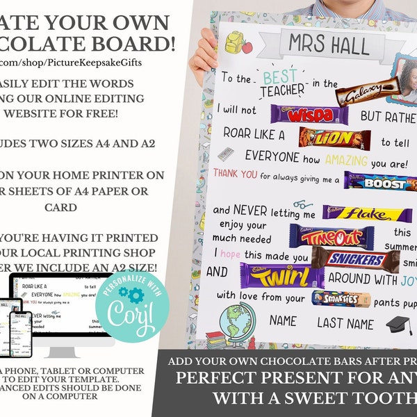 Chocolate Poster - Etsy