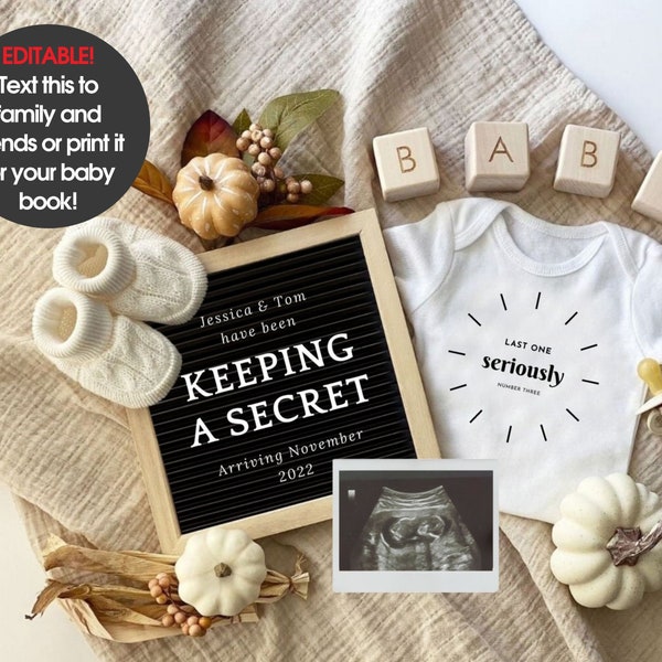 Secret Pregnancy - Etsy