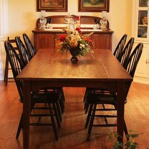 Traditional Dining Tables - Made From Antique Materials - Etsy