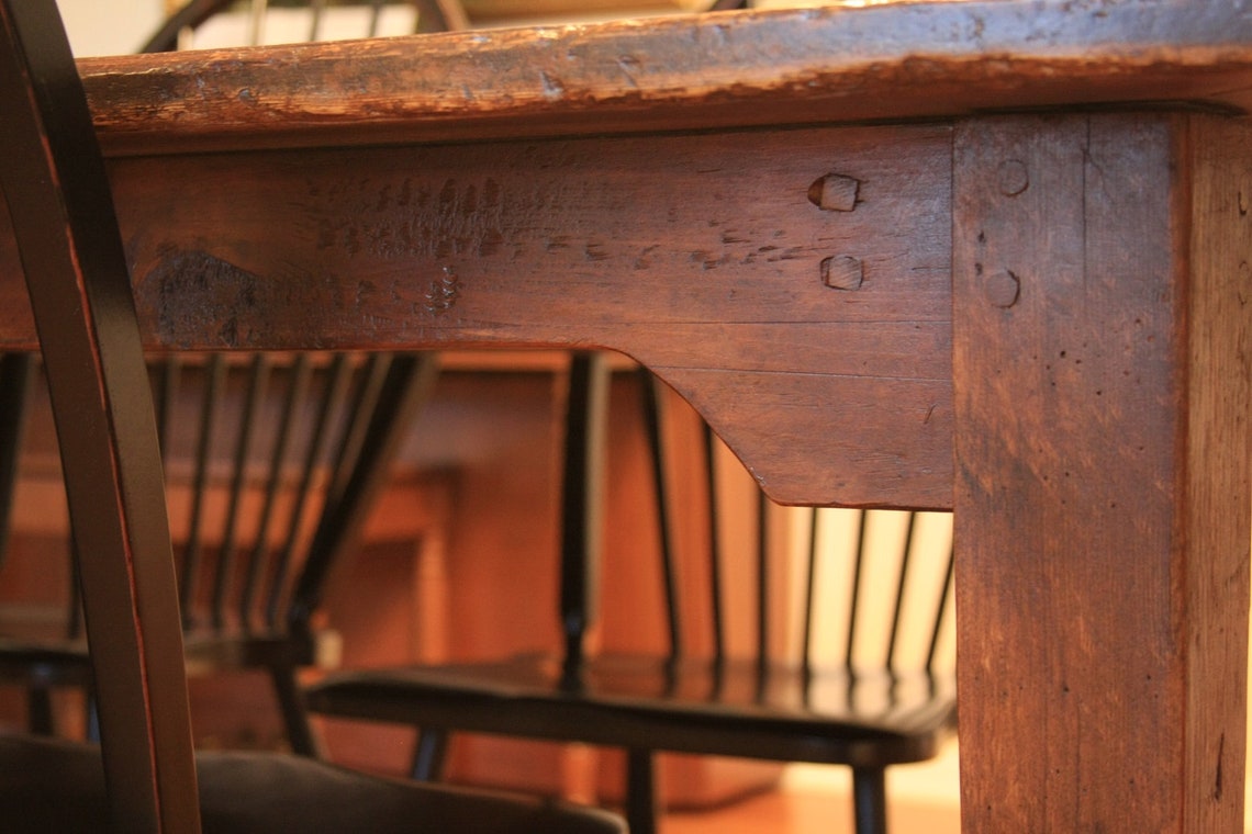 Traditional Dining Tables Made From Antique Materials - Etsy