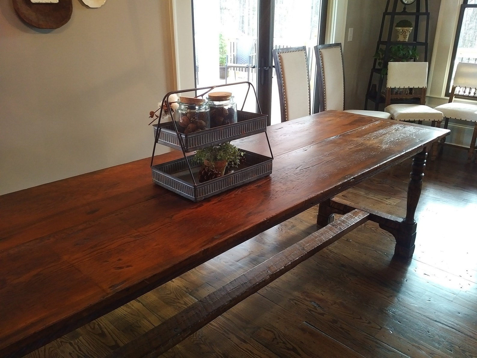 Traditional Dining Tables Made From Antique Materials - Etsy
