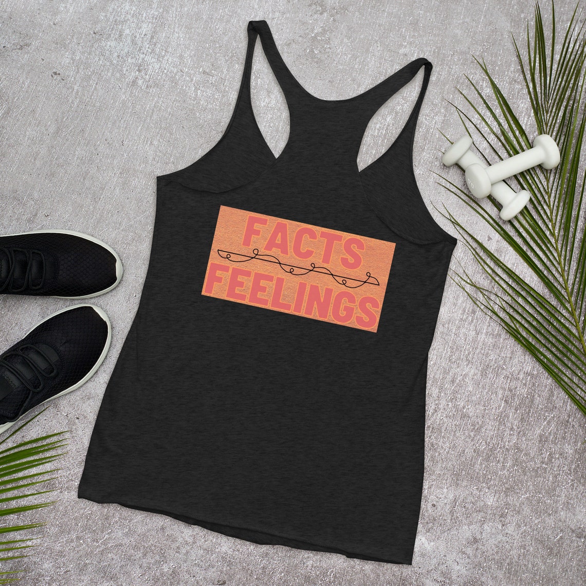 Facts Over Feelings Tank - Etsy