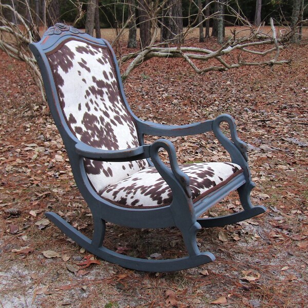 Painted Rocking Chair - Etsy
