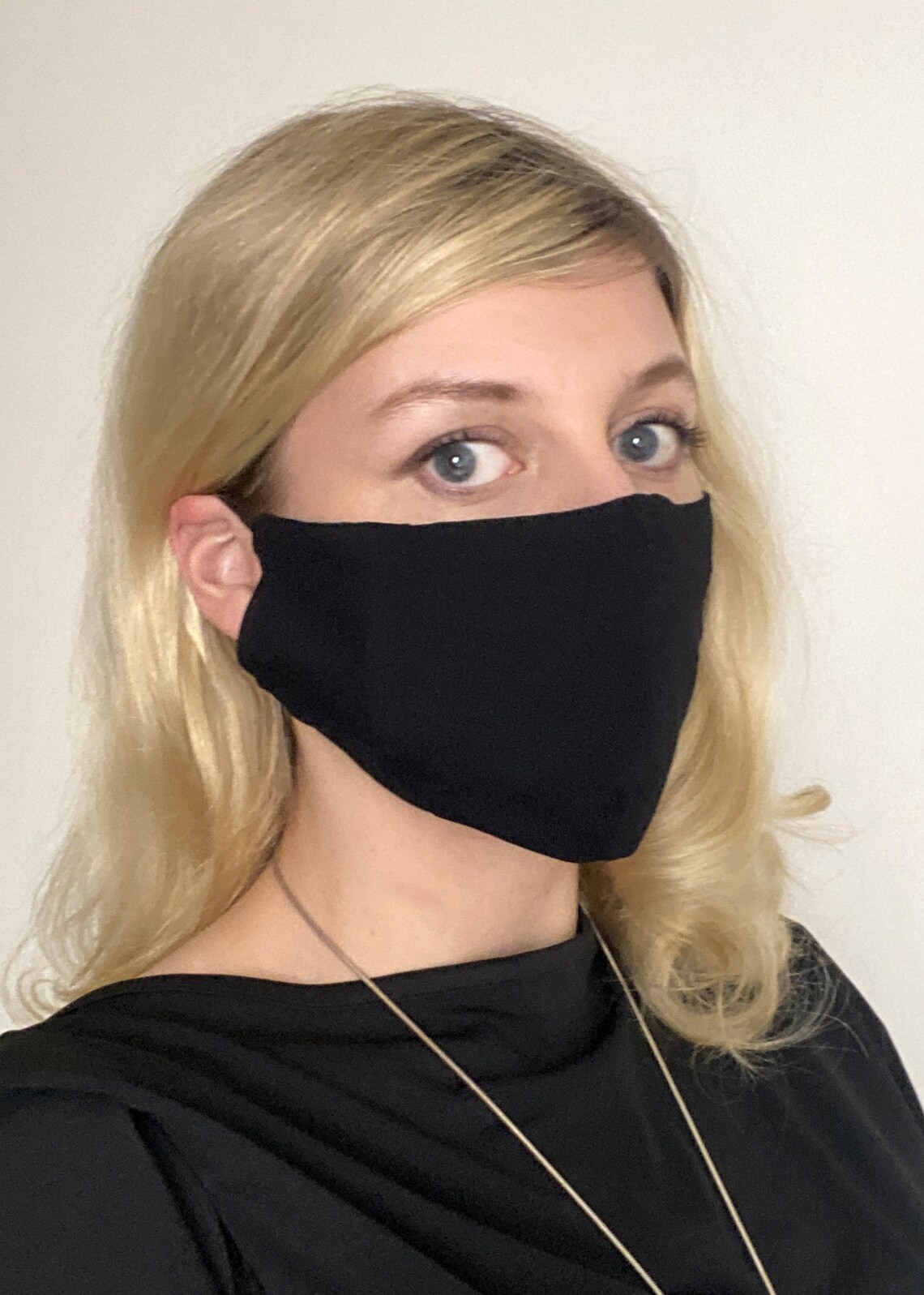 Free Shipping: Face Mask with Filter Pocket Stretch | Etsy