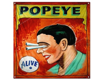 Metal Popeye Sign - Etsy