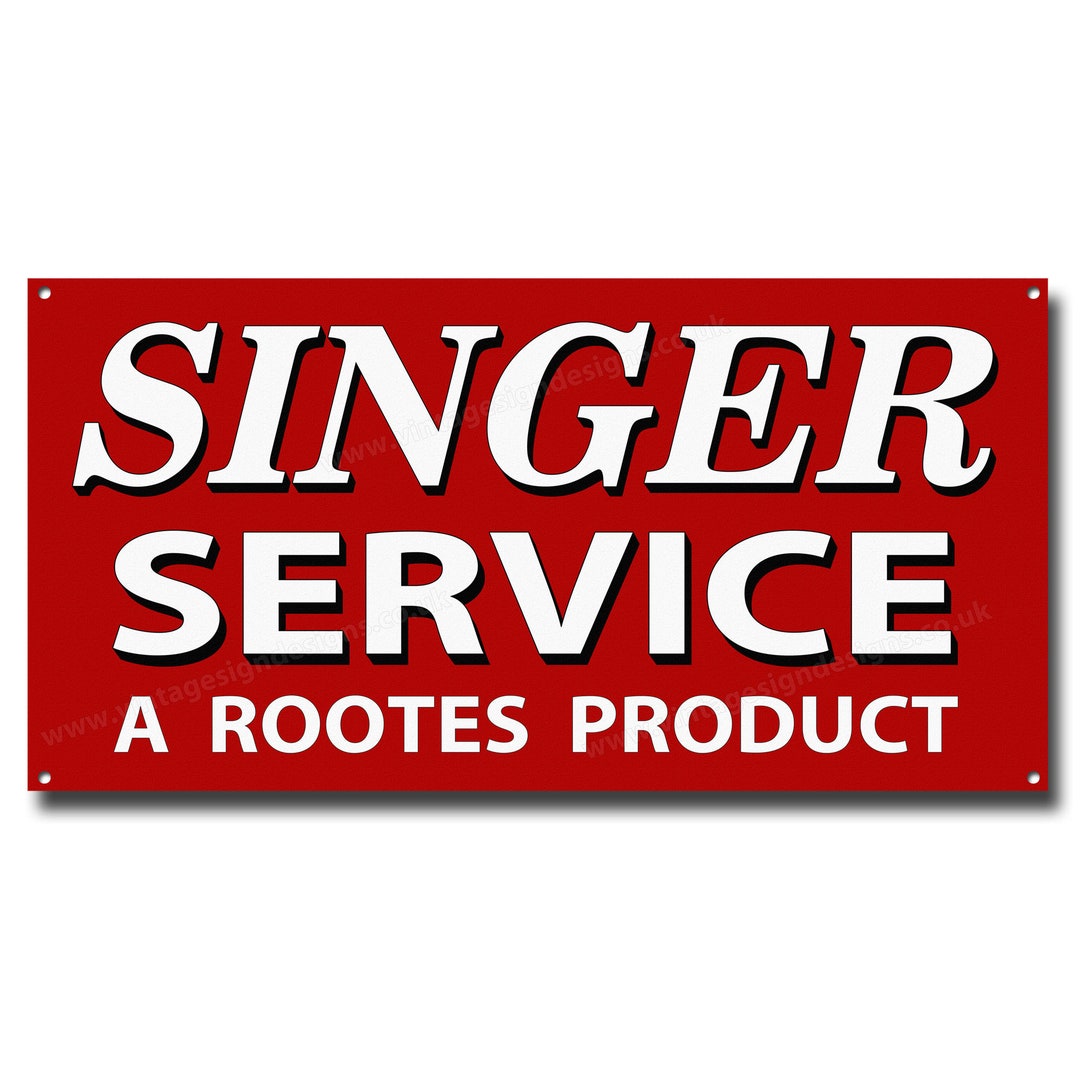 Rootes Service Oval Machine Cut Metal Garage Sign. Size 16 Wide X 8 ...