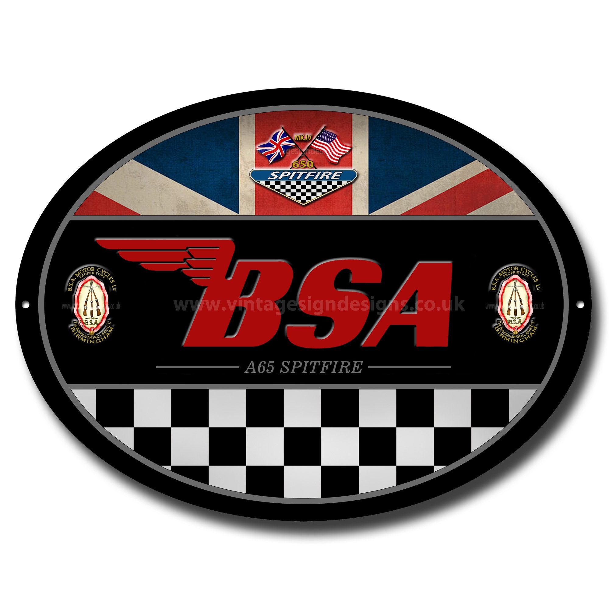 Bsa Motorcycle Emblems