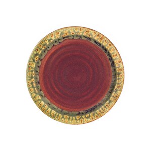 Red Ceramic Dinner Plate Handmade Pottery Dinnerware - Etsy