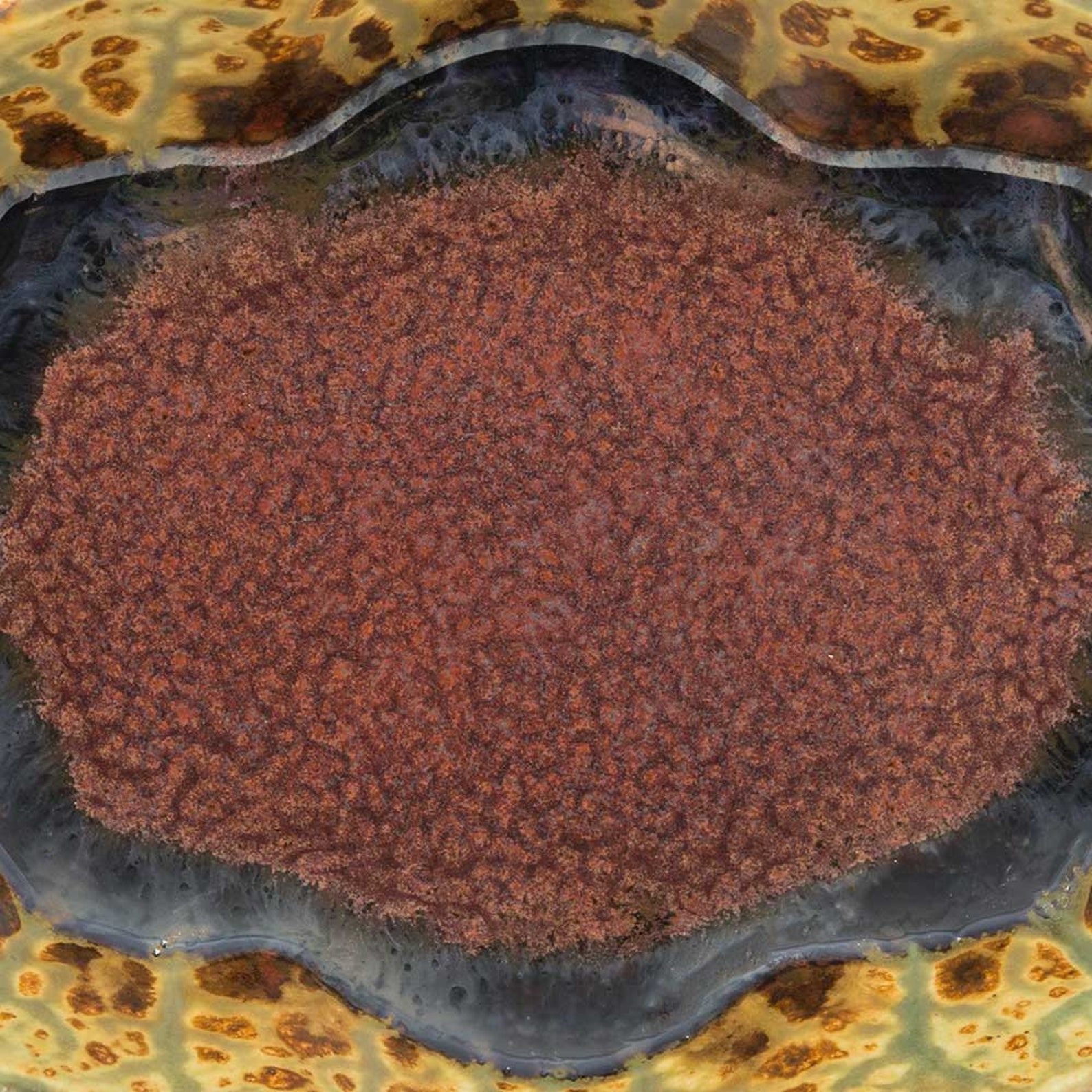 Pottery Key Dish / Key Bowl in Red & Green Great as a - Etsy