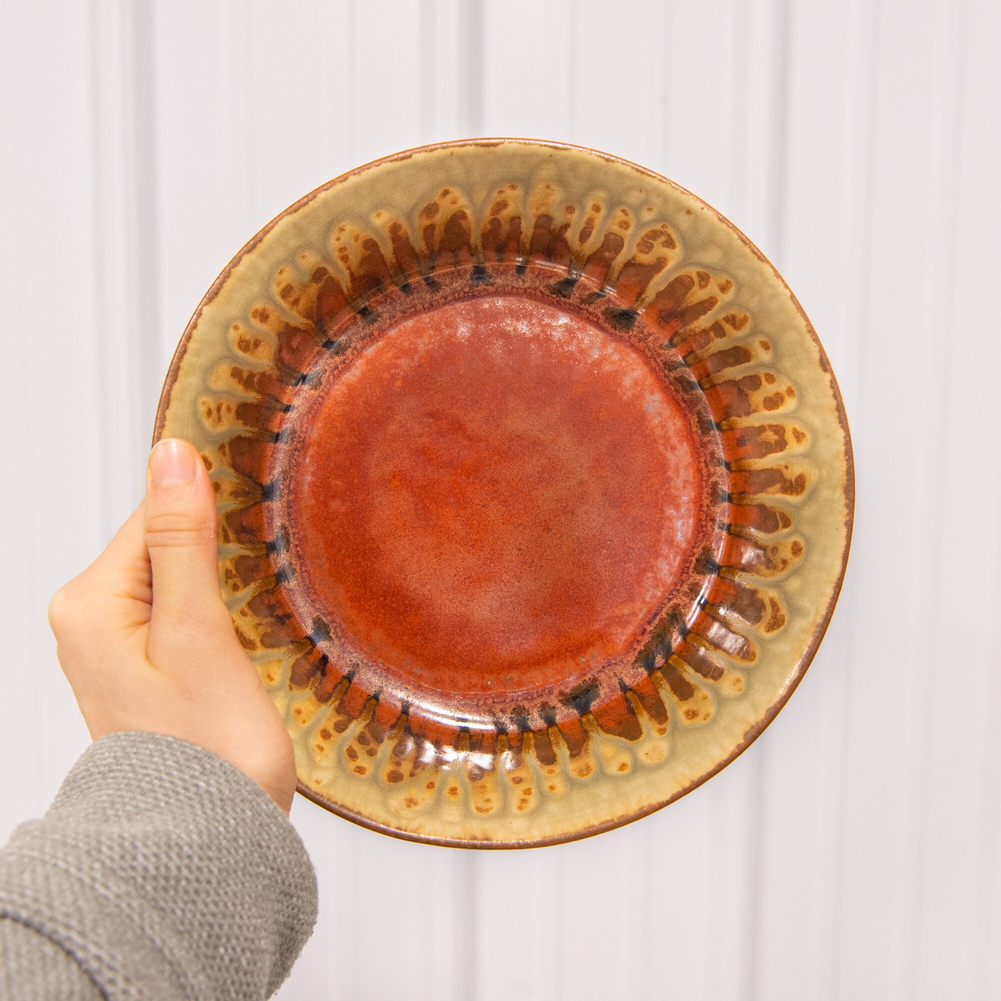 Red Ceramic Baking Dish, Pottery Dinnerware, 8" Pottery Pasta Bowl - Etsy