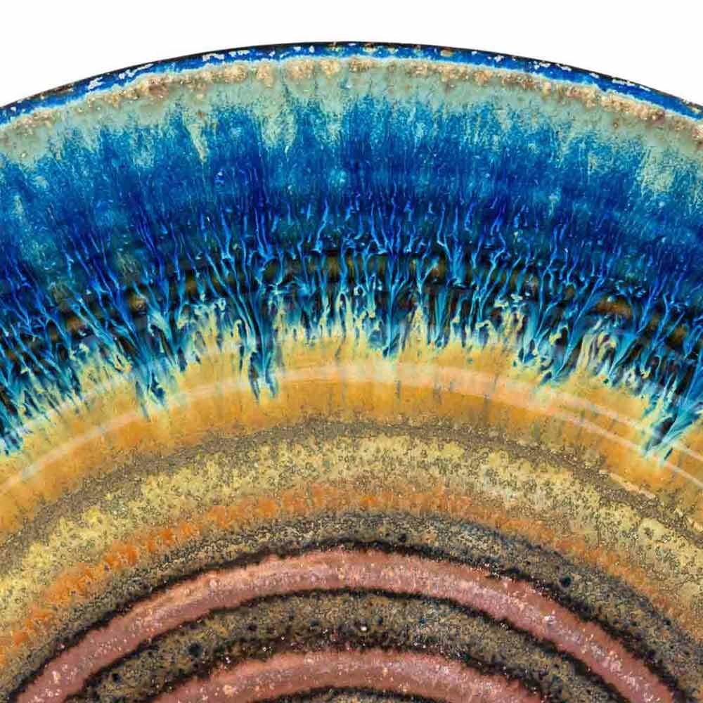 Pottery Pasta Bowl Ceramic Pasta Serving Bowl Blue Pottery - Etsy
