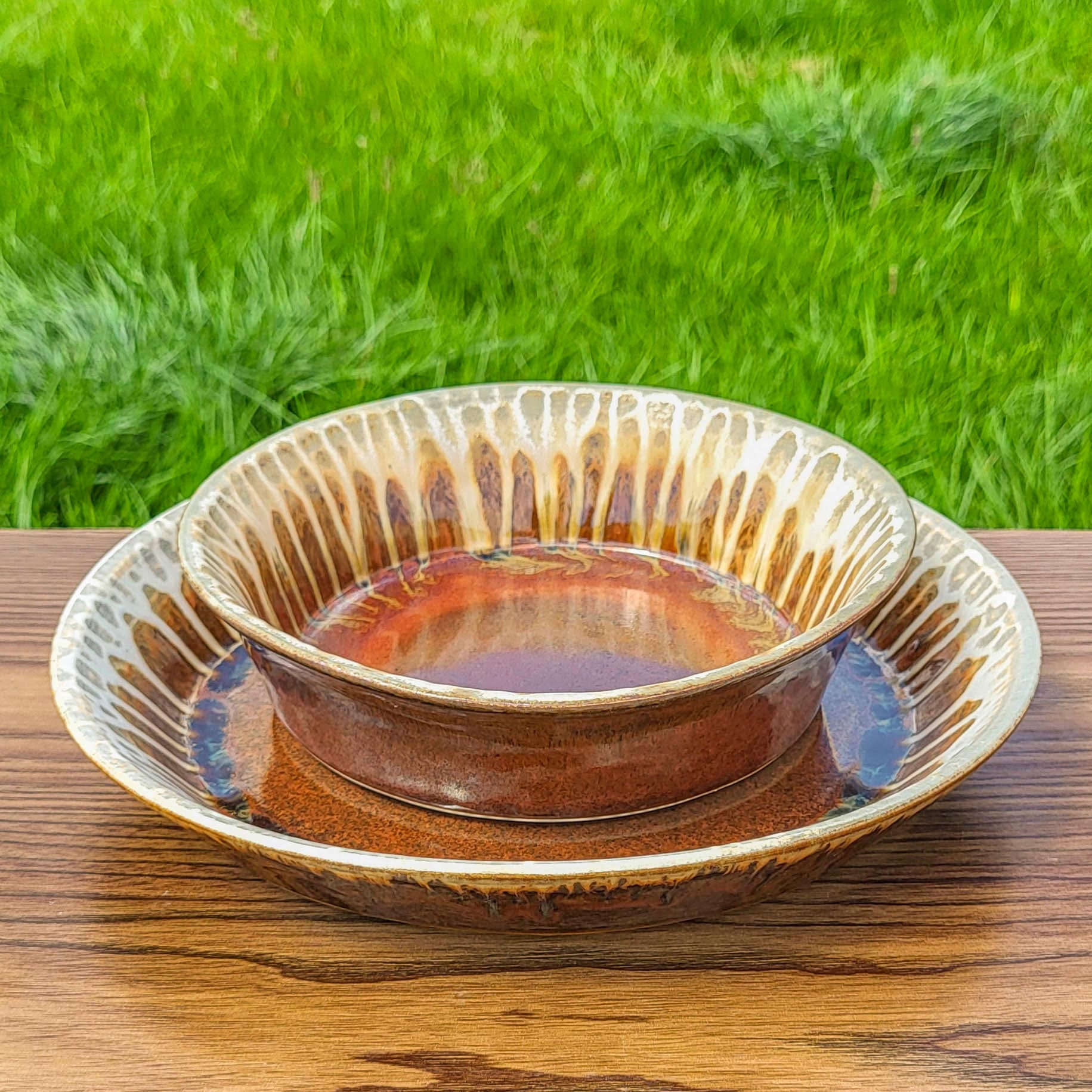 Pottery Pie Plate / Ceramic Pie Dish / Ceramic Pie Pan / Tart Pan ...