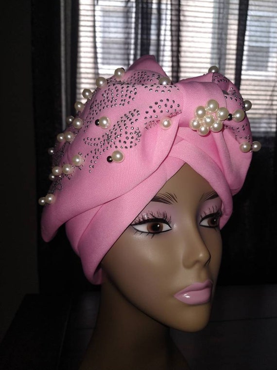 Turbans With Pearls for Women | Etsy