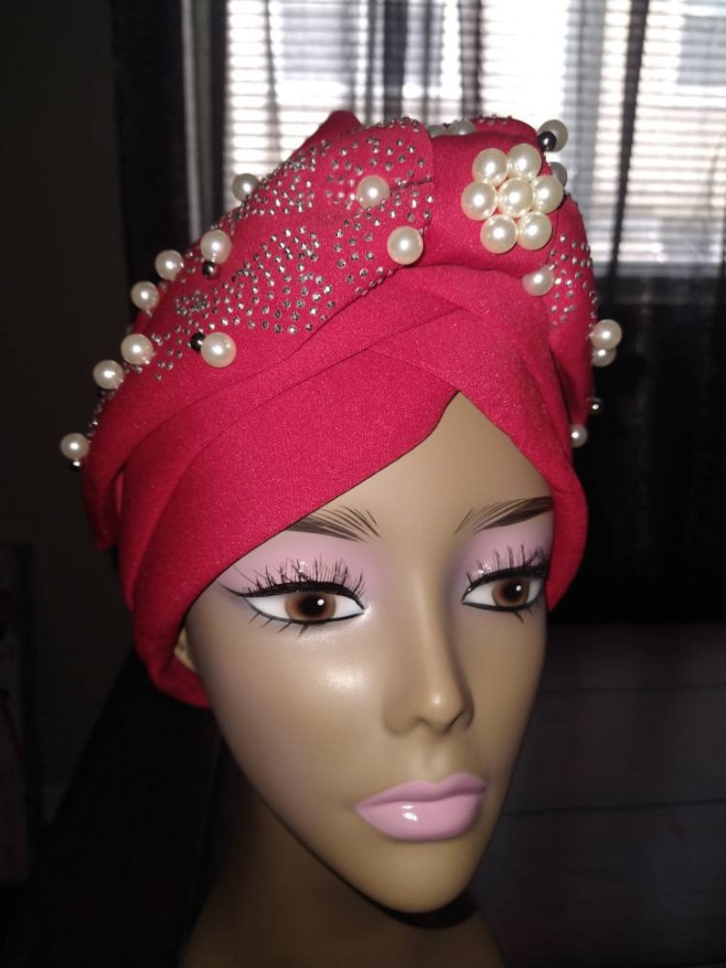 Turbans With Pearls for Women - Etsy