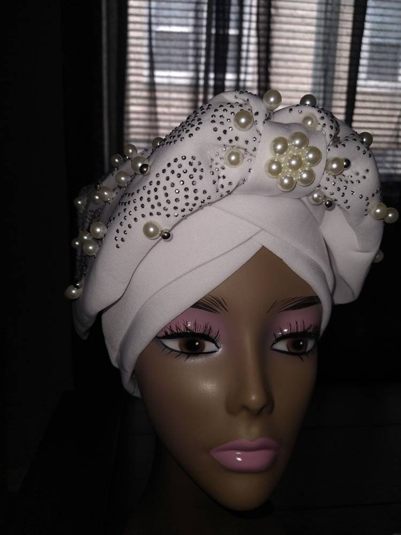 Turbans With Pearls for Women - Etsy