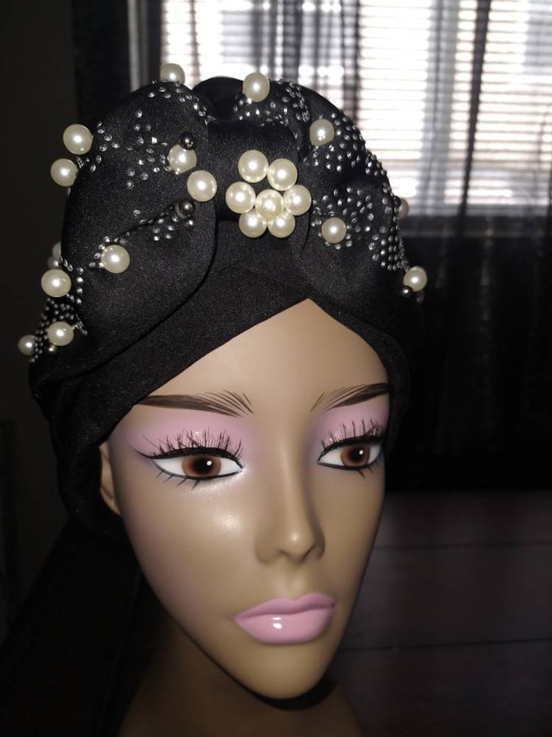 Turbans With Pearls for Women - Etsy