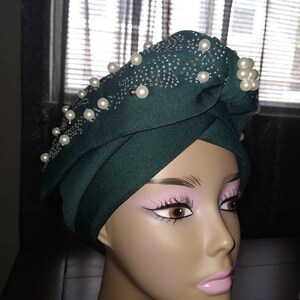 Turbans With Pearls for Women | Etsy