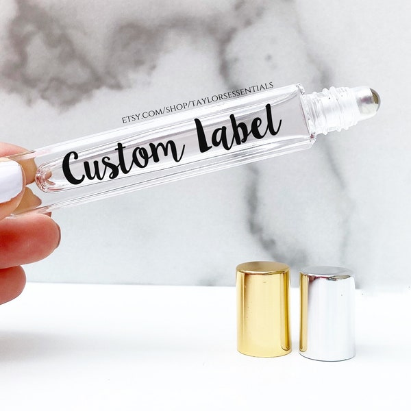 Roller Bottle Label - Etsy