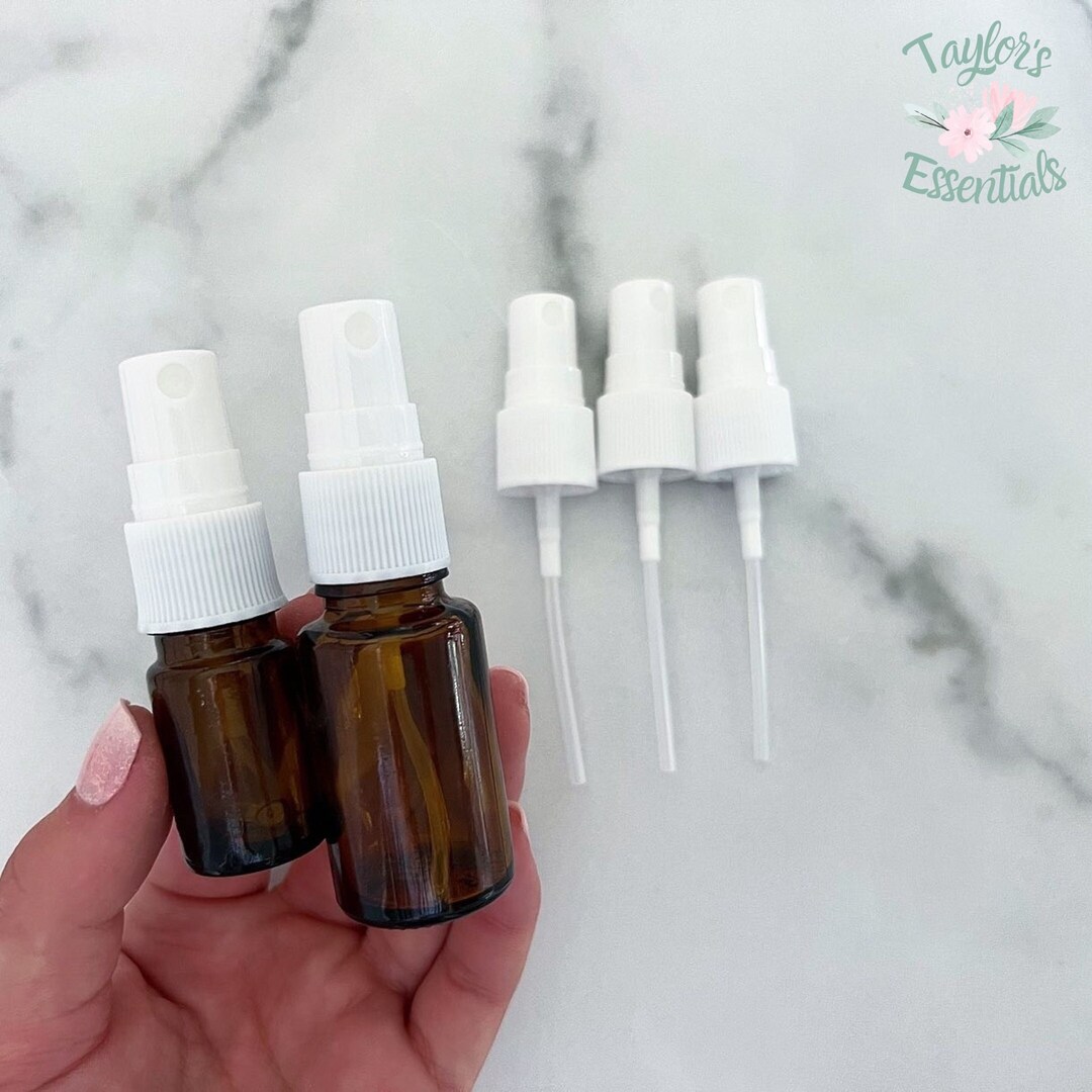 Spray Tops for Essential Oils | Fits 5ml & 15ml Essential Oil Bottles ...