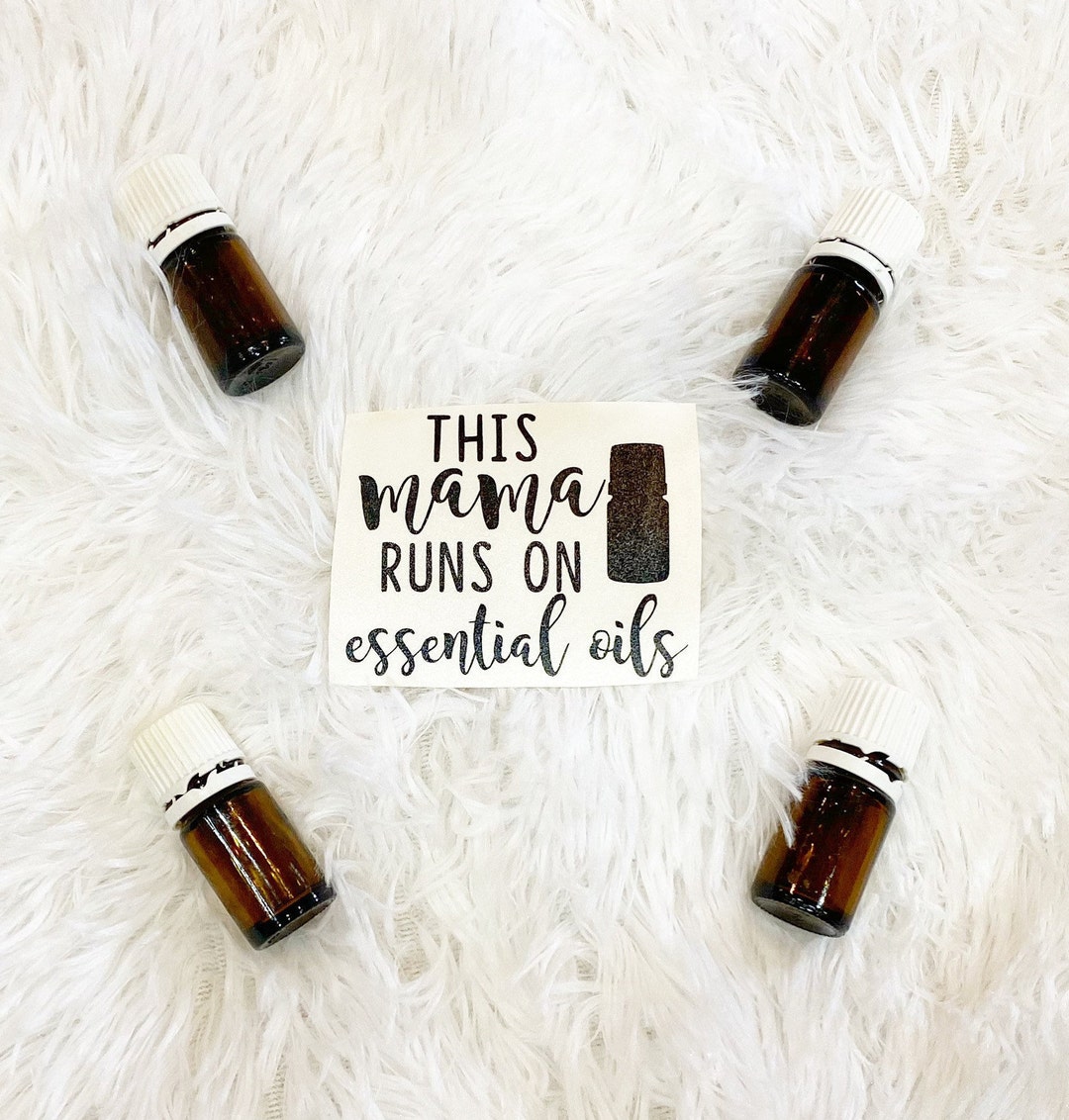 Essential Oil Decal | This Mama Runs on Essential Oils | Essential Oil ...