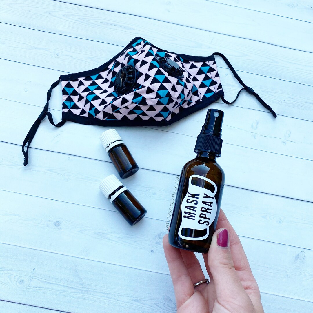 Face Mask Spray Made With Essential Oils Immune Supporting Face Mask ...