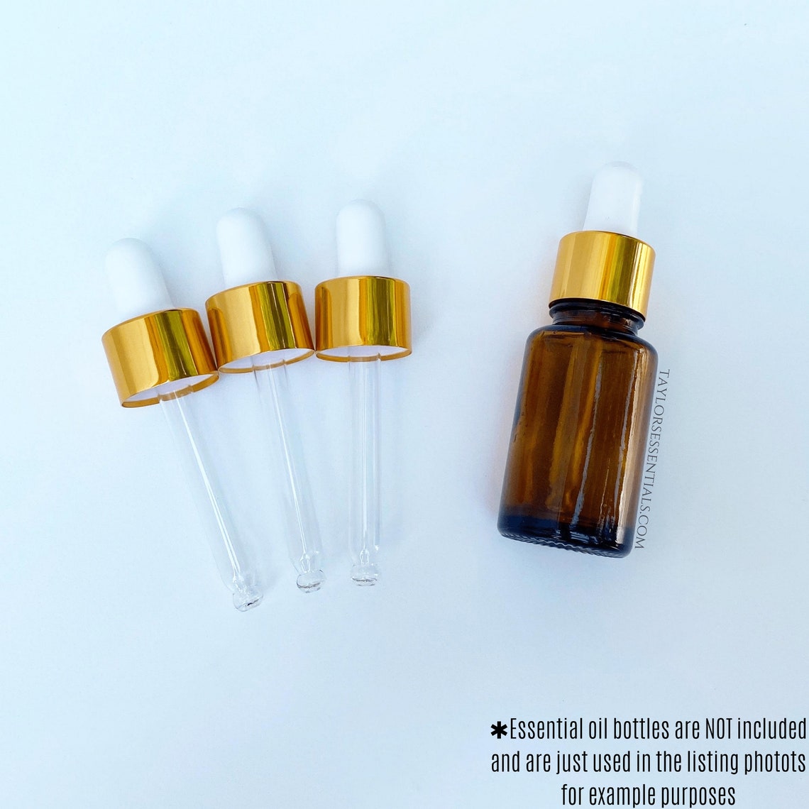 Essential Oil Dropper Tops for 5ml & 15ml Essential Oil | Etsy