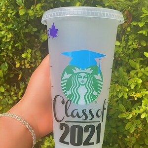 Graduating Class of 2021 Starbucks Cups - Etsy