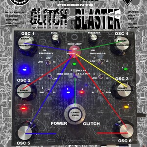 GLITCH BLASTER. A Random Noise Generator and 8-bit Sound Machine. - Etsy