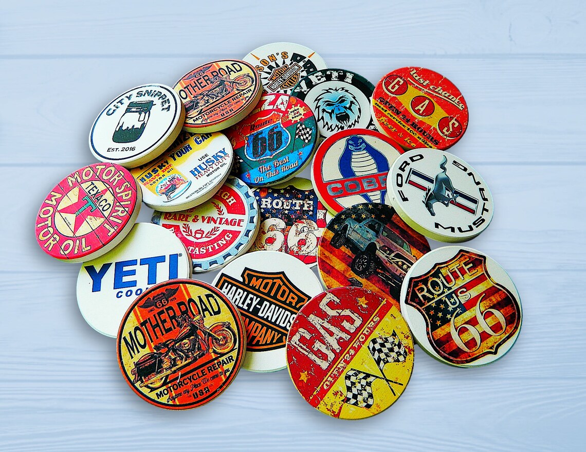 12 Pack. CAR COASTERS Blank Ceramic Stone for Sublimation - Etsy