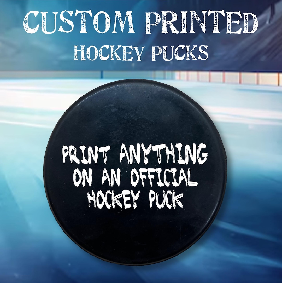 Personalized Hockey Pucks I Custom Photo I Team Logo I Company Logo I ...