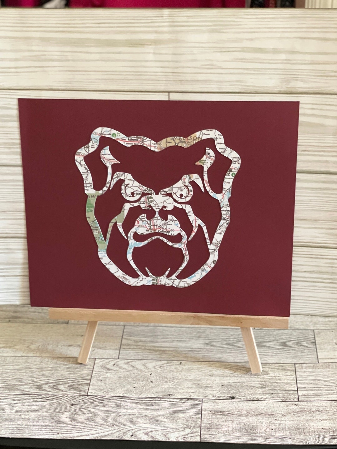 Alabama A&M Mascot Map - Etsy