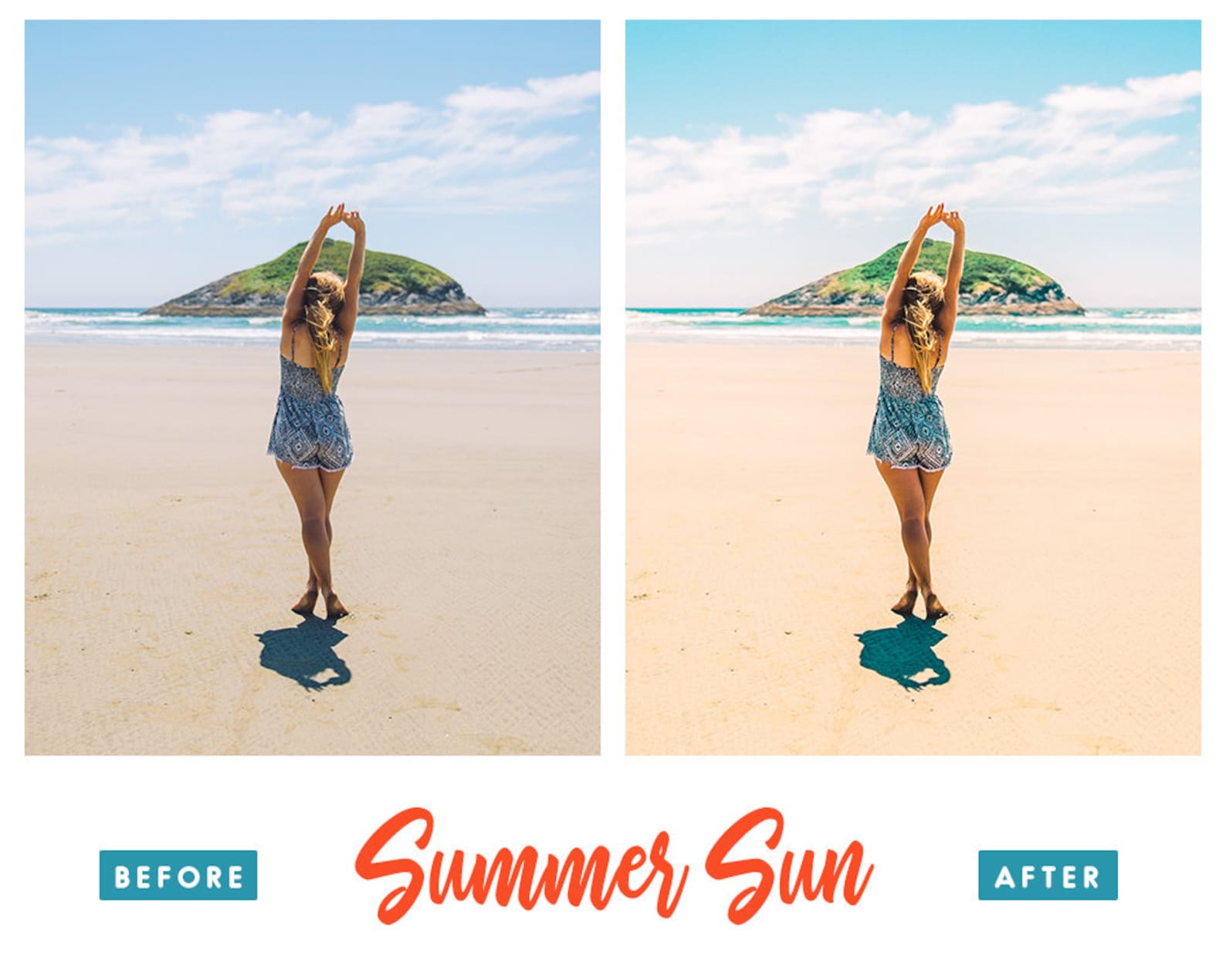 Summer Sun Mobile Lightroom Presets Warm Mobile Presets - Etsy