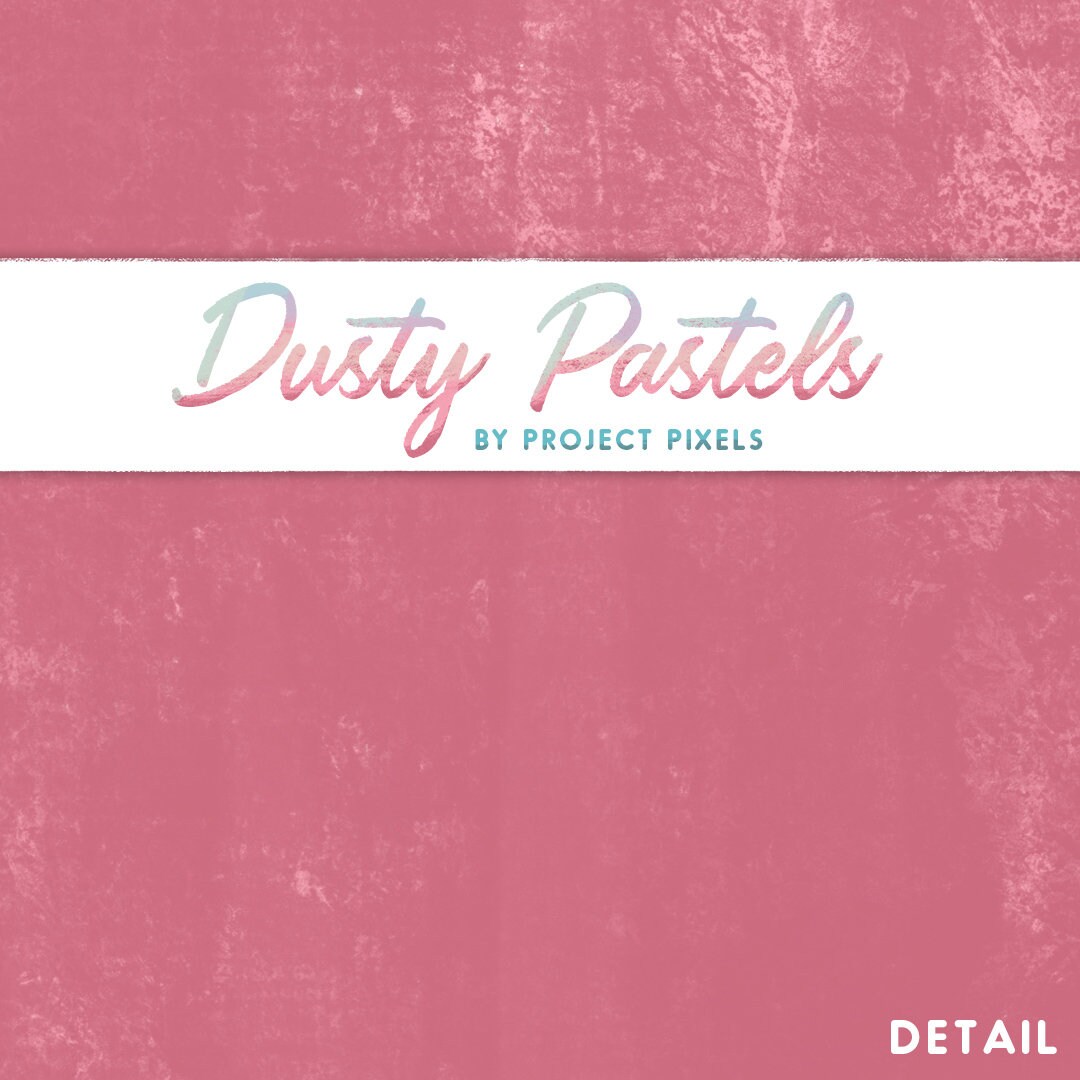 Dusty Pastels Digital Paper Pack Rainbow Paper Pastel Paper | Etsy