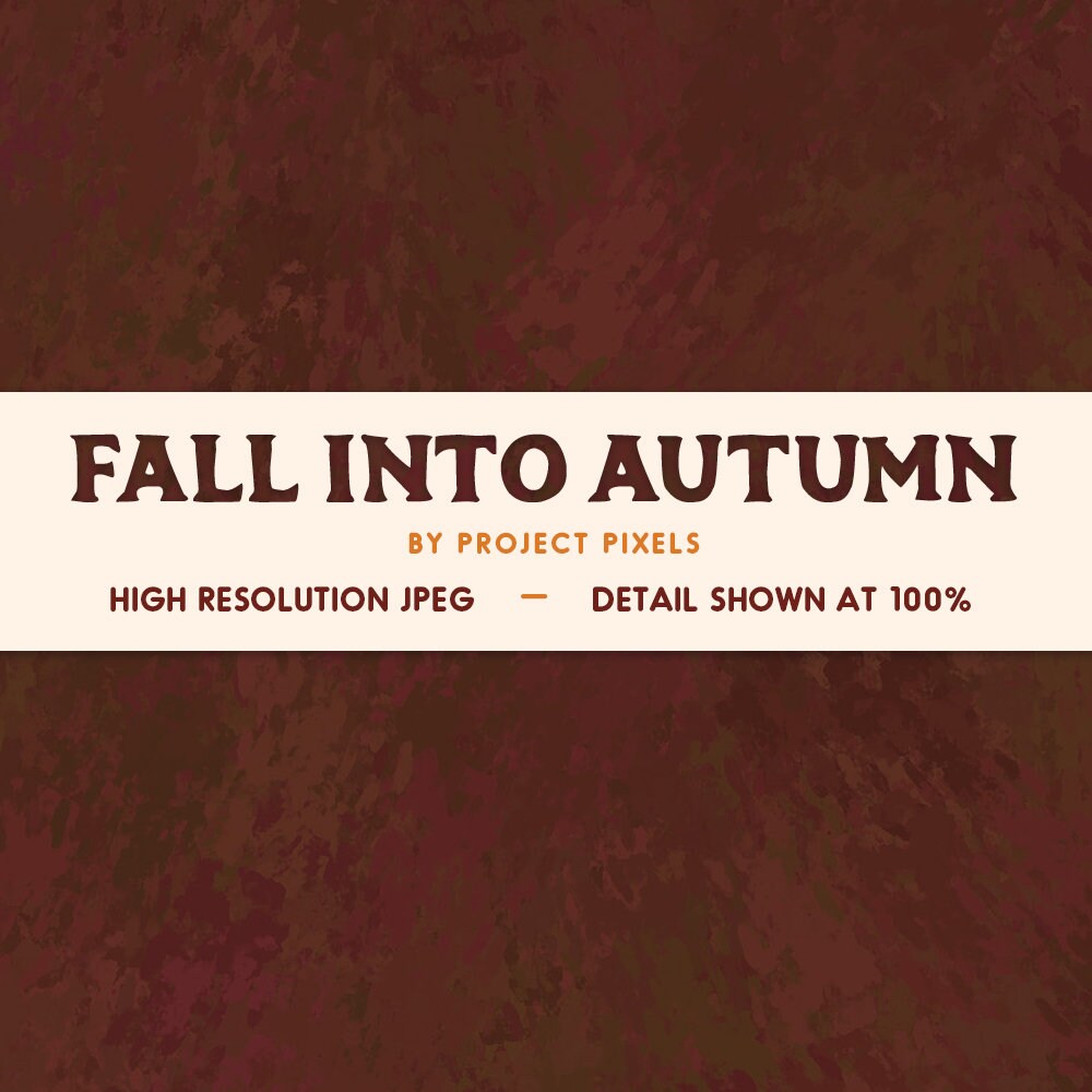 Fall Into Autumn Fall Color Paper Digital Paper Paint | Etsy