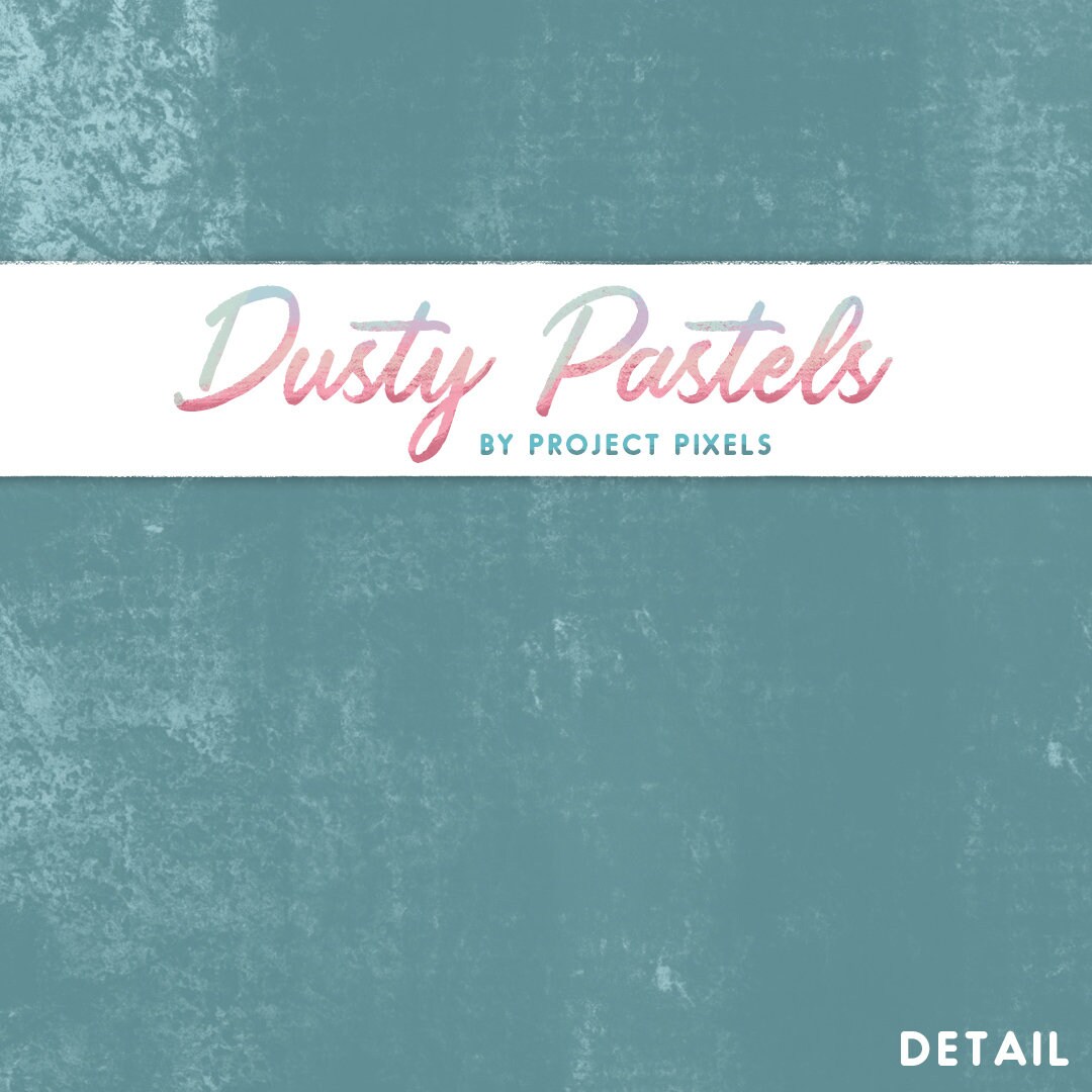 Dusty Pastel Digital Paper Pack: Rainbow Soft Grunge Textures (digital ...