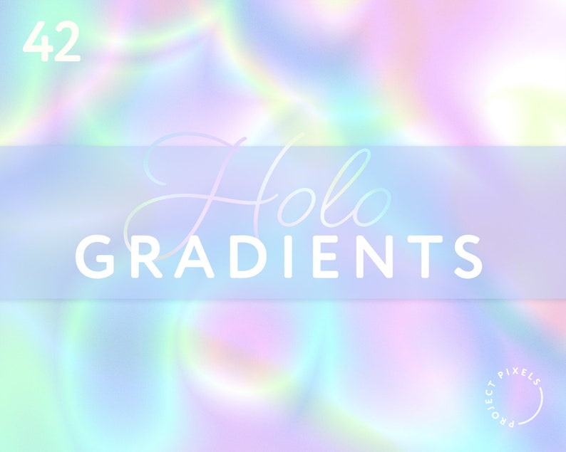 Holo Gradients, Abstract Light Backgrounds, Dreamy, Pastel Rainbow ...