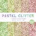 Pastel Glitter, Seamless Patterns, Rainbow Glitter Digital Paper ...