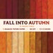 Fall Into Autumn Fall Color Paper Digital Paper Paint | Etsy