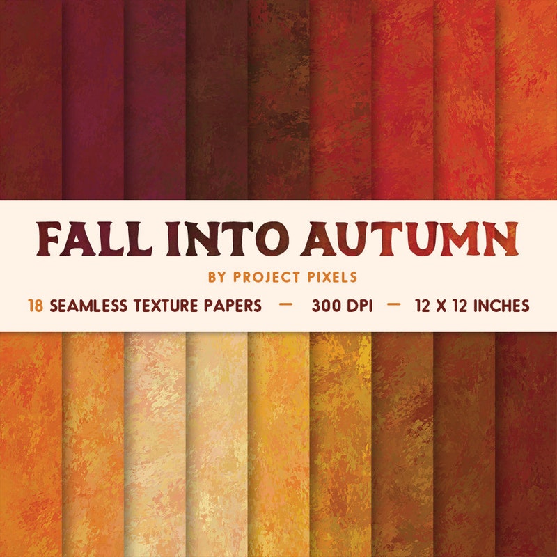 Fall Scrapbook Paper - Etsy
